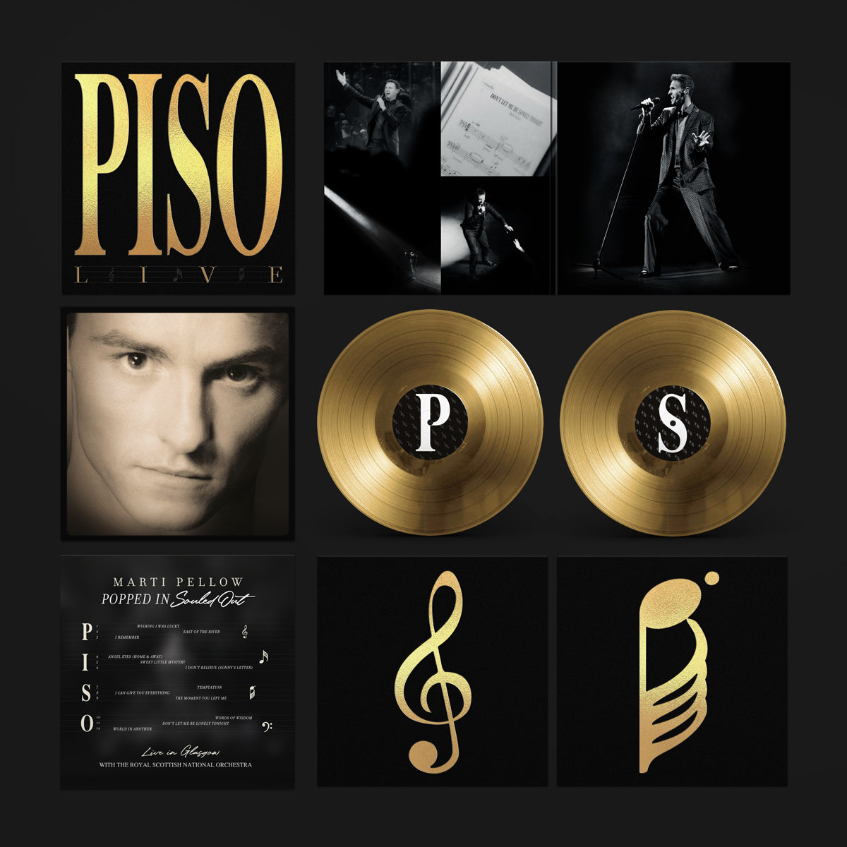 PISO Live Double Vinyl Gatefold Album with PVC Slip Case – Marti Pellow ...